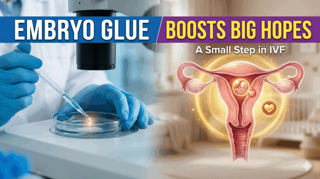 Embryo Glue in IVF: A Small Step That Boosts Big Hopes